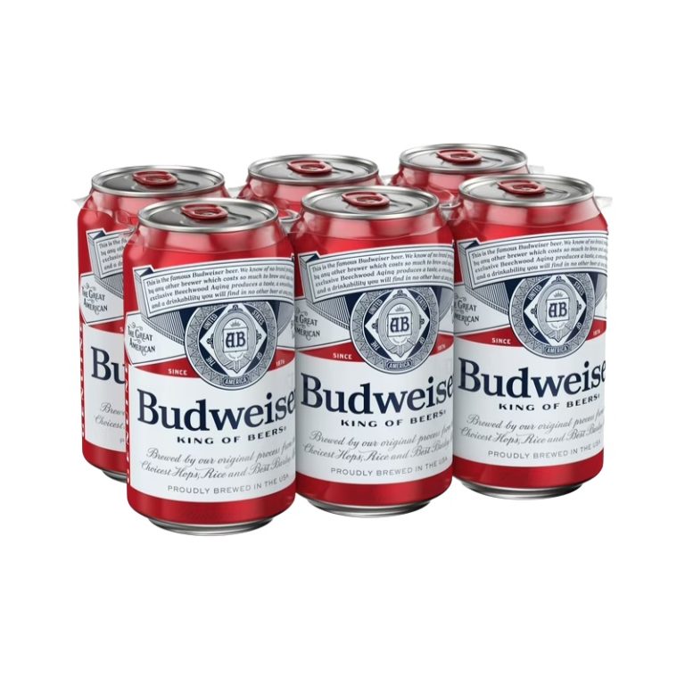 BUDWEISER 6 Pack 12 oz Can - Crown Wine and Spirits