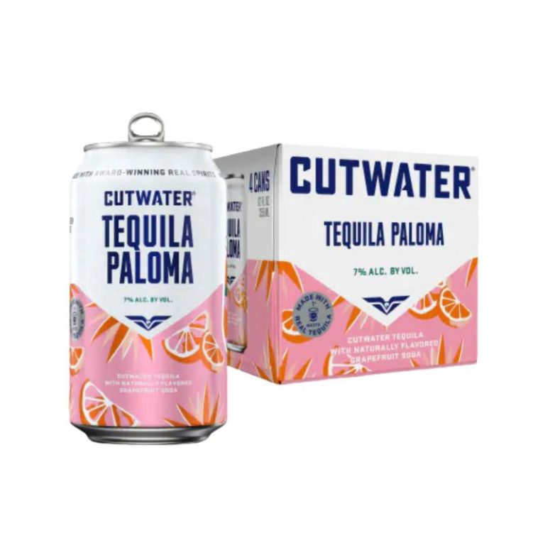 CUTWATER Tequila Paloma 4 Pack Can 12 oz - Crown Wine and Spirits