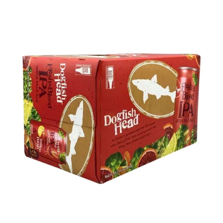 DOGFISH Head Flesh And Blood 6 Pack 12 oz Cans - Crown Wine and Spirits