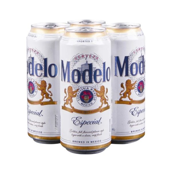 MODELO Especial 4 Pack 16 oz Cans - Crown Wine and Spirits