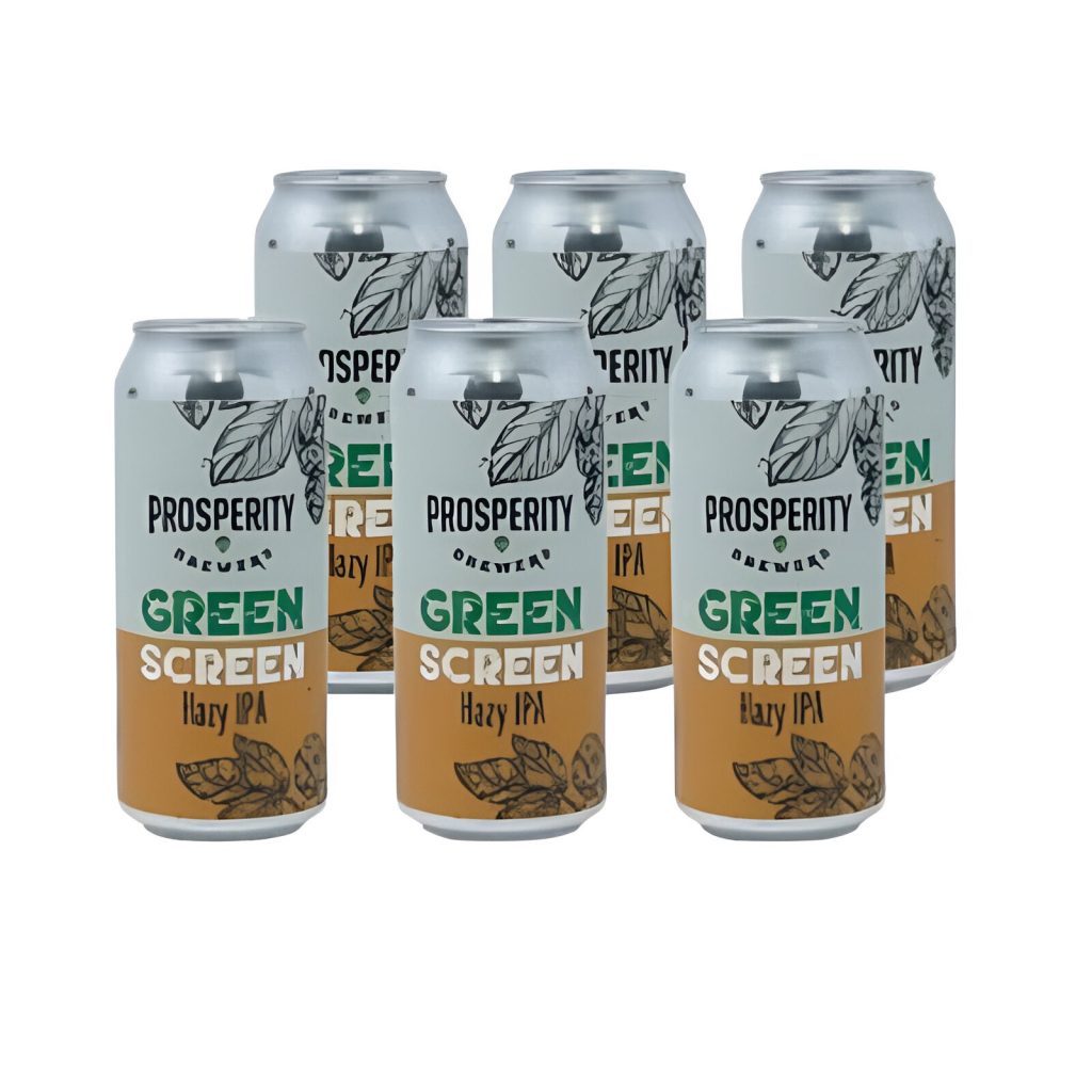 PROSPERITY Green Screen Hazy Ipa 6 Pack Cans - Crown Wine and Spirits